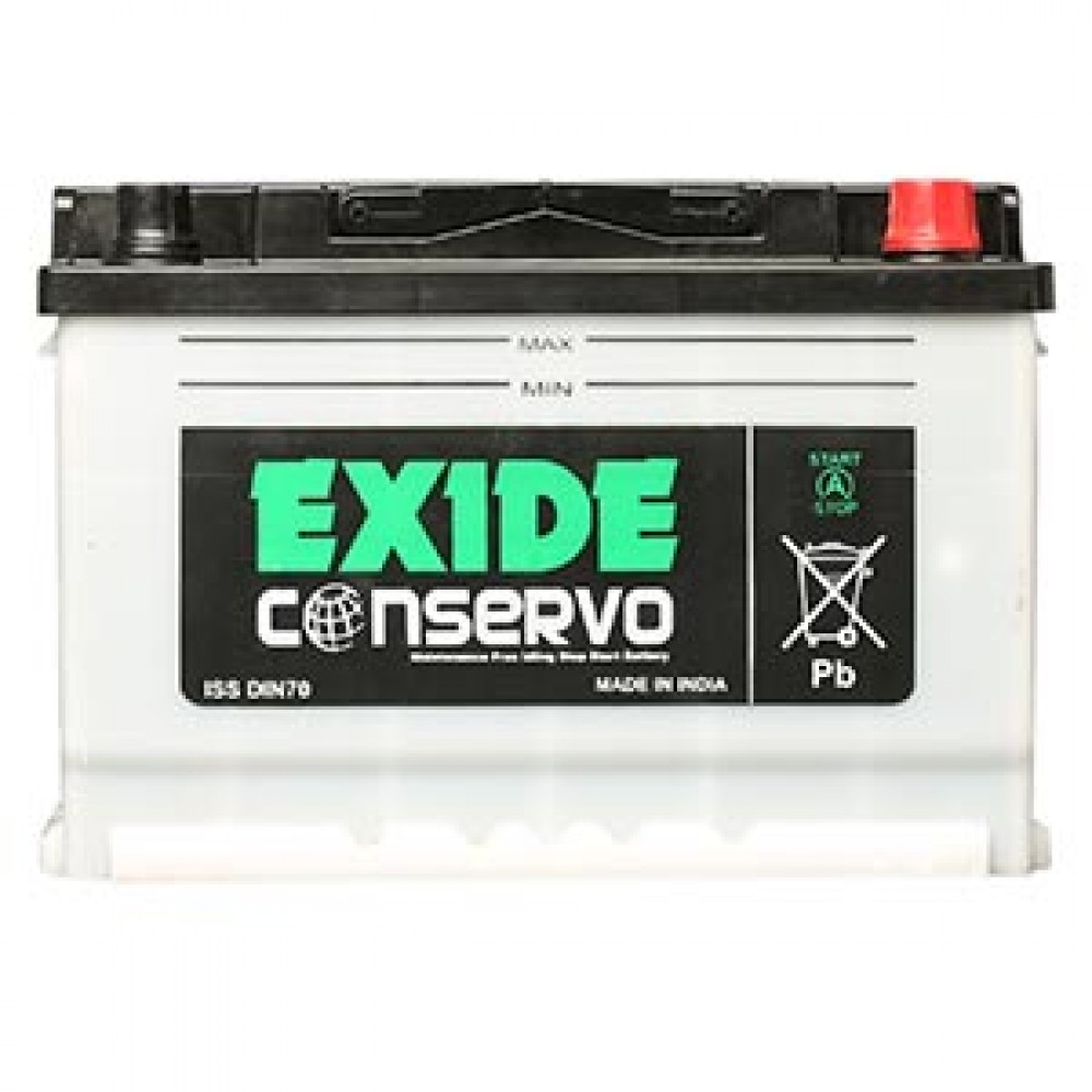 Exide Din70 70AH Battery – Anytime Batteries